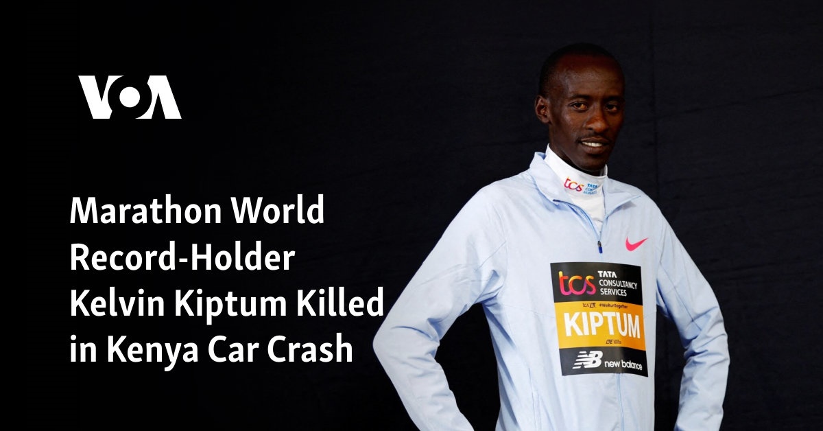 Marathon World Record-Holder Kelvin Kiptum Killed in Kenya Car Crash