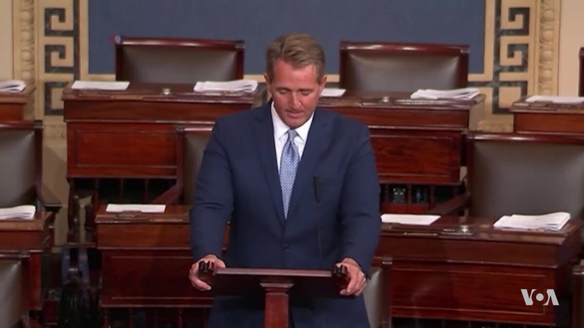 Arizona Senator Jeff Flake Announces Retirement, Citing Trump's Leadership