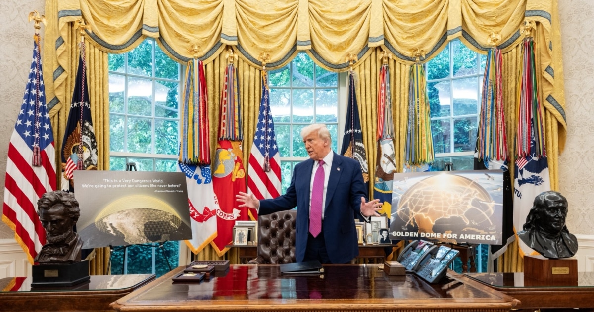 President Trump Announces New Missile Defense Shield