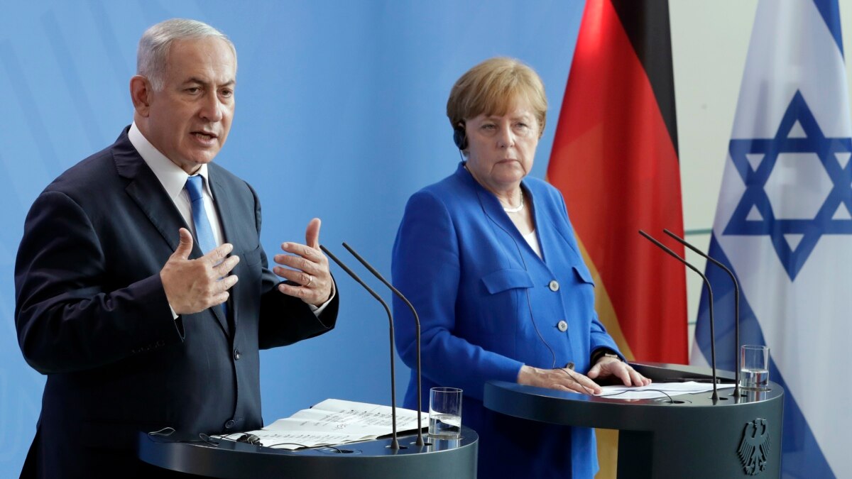 Netanyahu Warns Merkel Iran Meddling Will Spark New Refugee Crisis