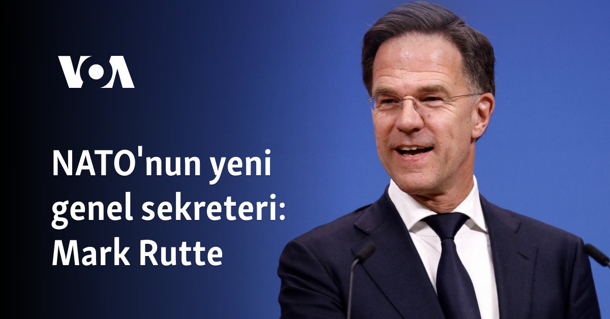 NATO'nun yeni genel sekreteri: Mark Rutte