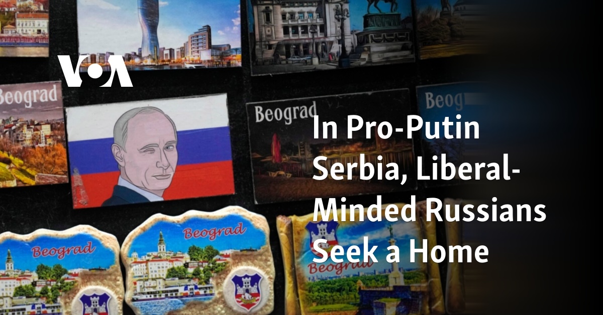 In Pro-Putin Serbia, Liberal-Minded Russians Seek a Home