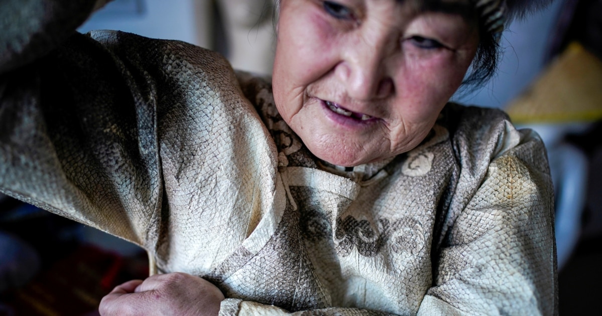 Fish Skin Clothing Tradition at Risk of Dying Out
