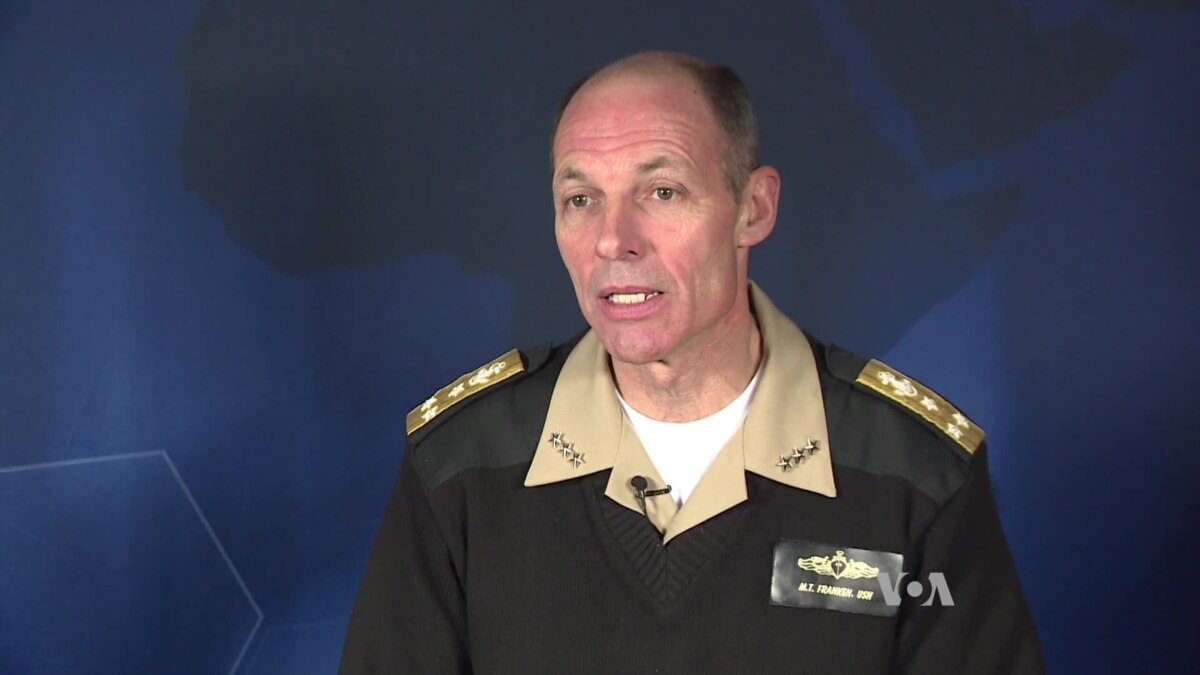 Admiral Michael Franken Discusses Islamic State with VOA