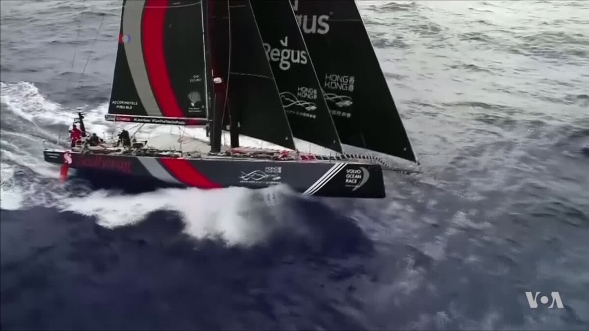 Highlights From Volvo Ocean Race as Teams Approach Hong Kong