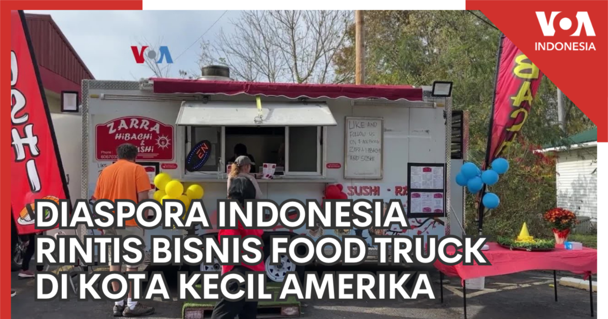 Diaspora Indonesia Rintis Bisnis Food Truck di Kota Kecil AS ...