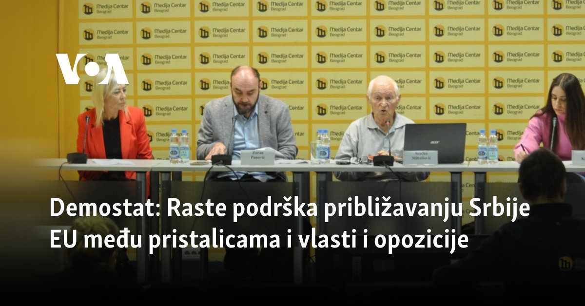 Demostat: Raste podrška približavanju Srbije EU među pristalicama i vlasti i opozicije