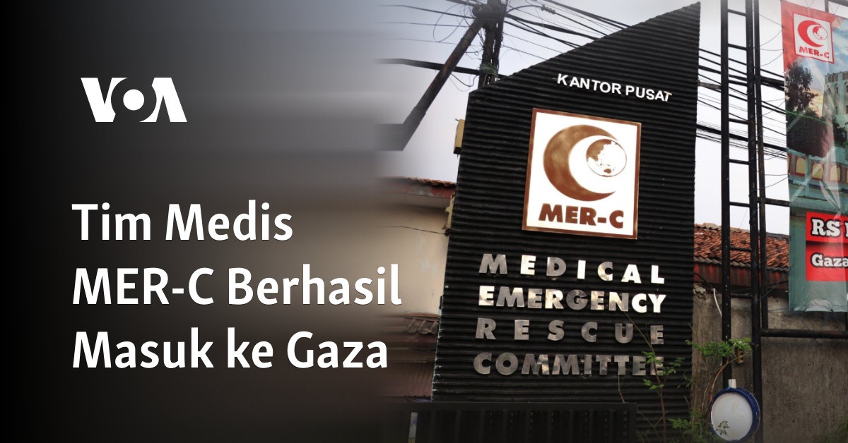 Tim Medis MER-C Berhasil Masuk ke Gaza