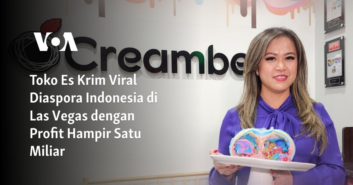Toko Es Krim Viral Diaspora Indonesia di Las Vegas dengan Profit Hampir ...