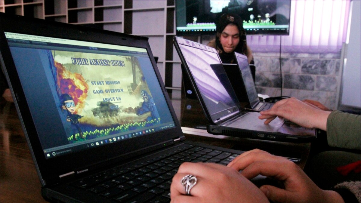 First Afghan Female Coders Create Opium-Fighting Video Game