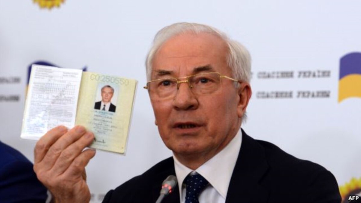 Ex-PM Azarov, in Moscow, Proclaims 'Salvation Committee' for Ukraine