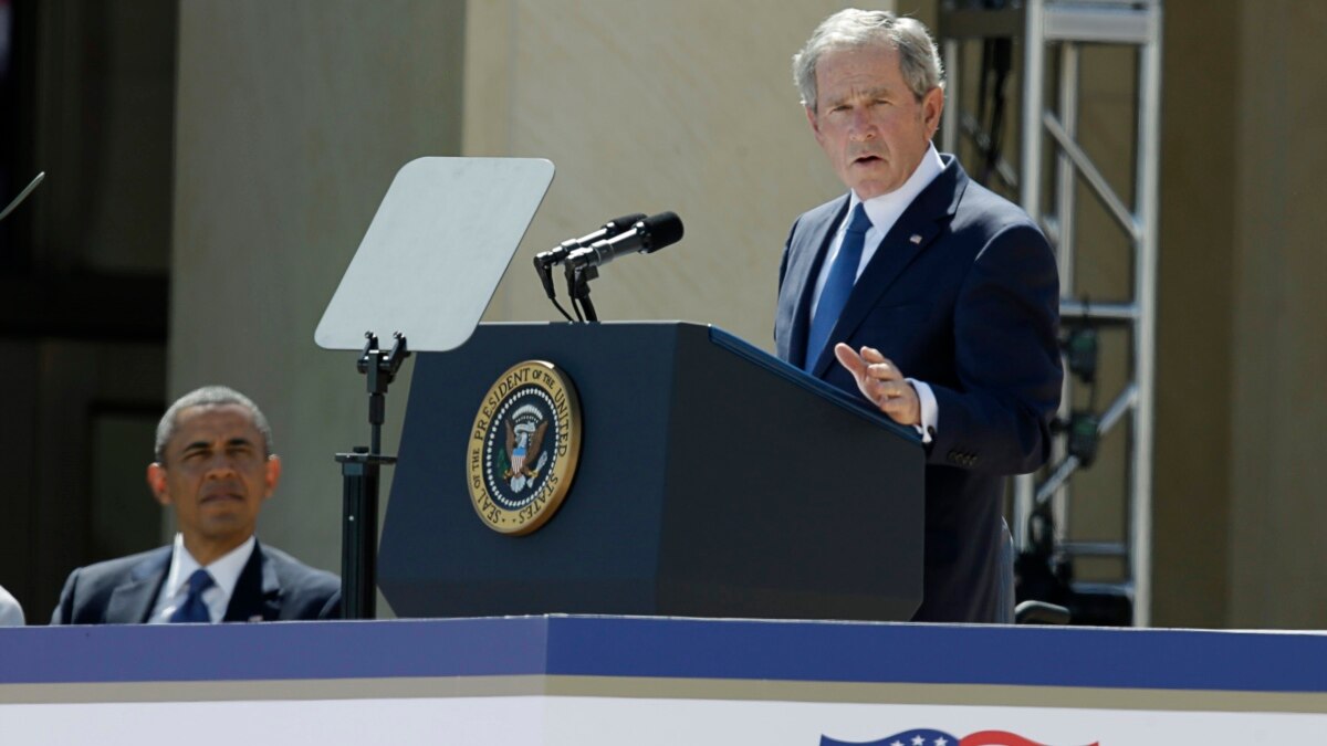 Library Dedication Rekindles Debate Over Bush's Place in History