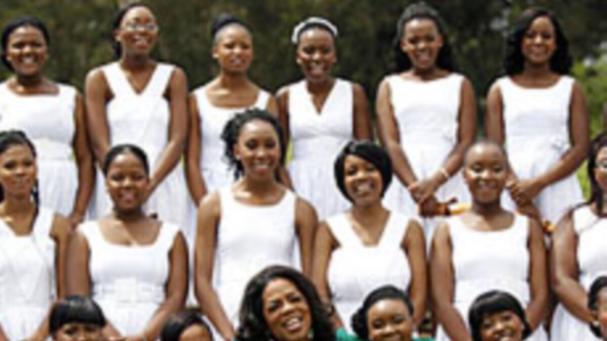 Oprah Winfrey Leadership Academy Girls Graduate