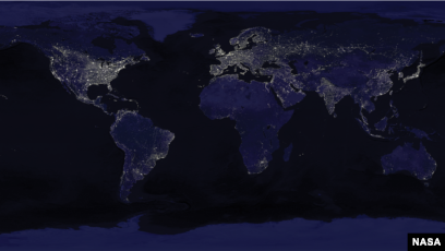 Light Pollution From Space