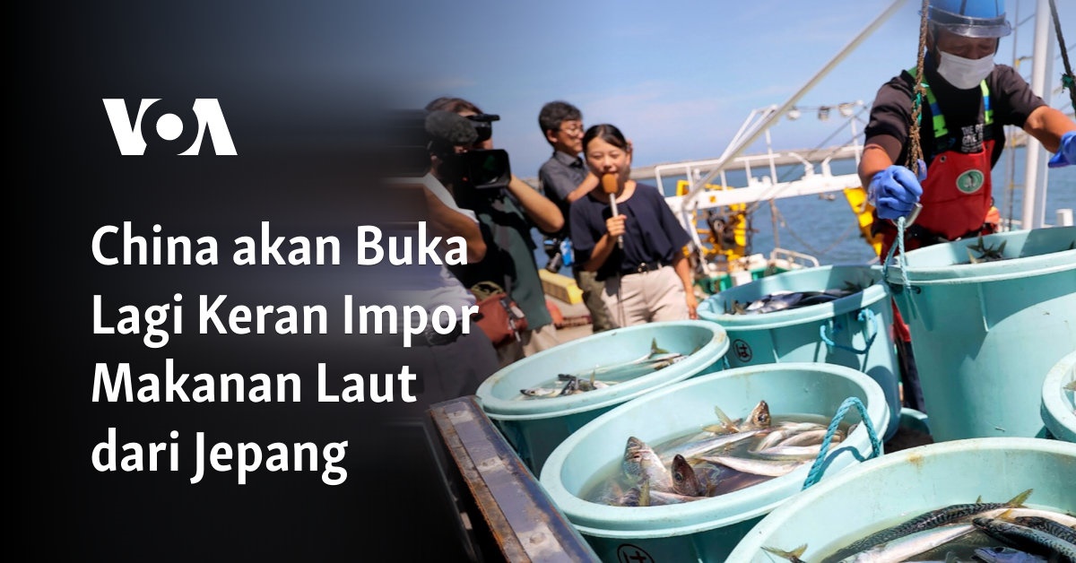 China akan Buka Lagi Keran Impor Makanan Laut dari Jepang
