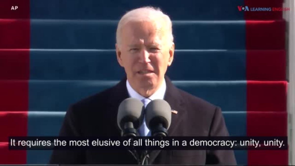 Full Text of Biden's Inaugural Address