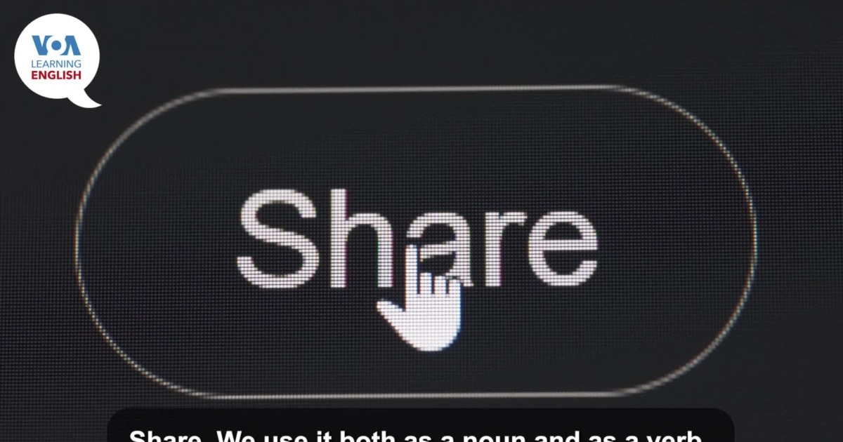 Everyday Grammar Video: Understanding Share as a Noun and Verb