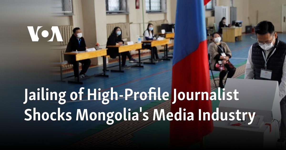Jailing of High-Profile Journalist Shocks Mongolia's Media Industry