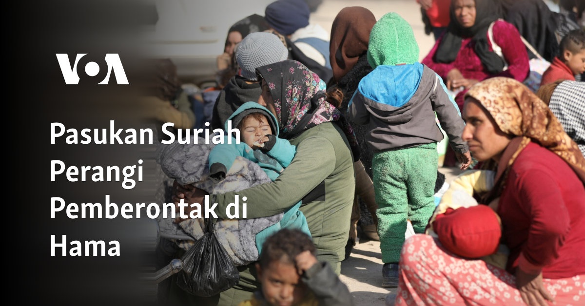 Pasukan Suriah Perangi Pemberontak di Hama