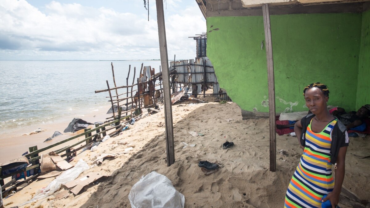 As High Seas Threaten Liberian Slum, Residents Await Promised Homes