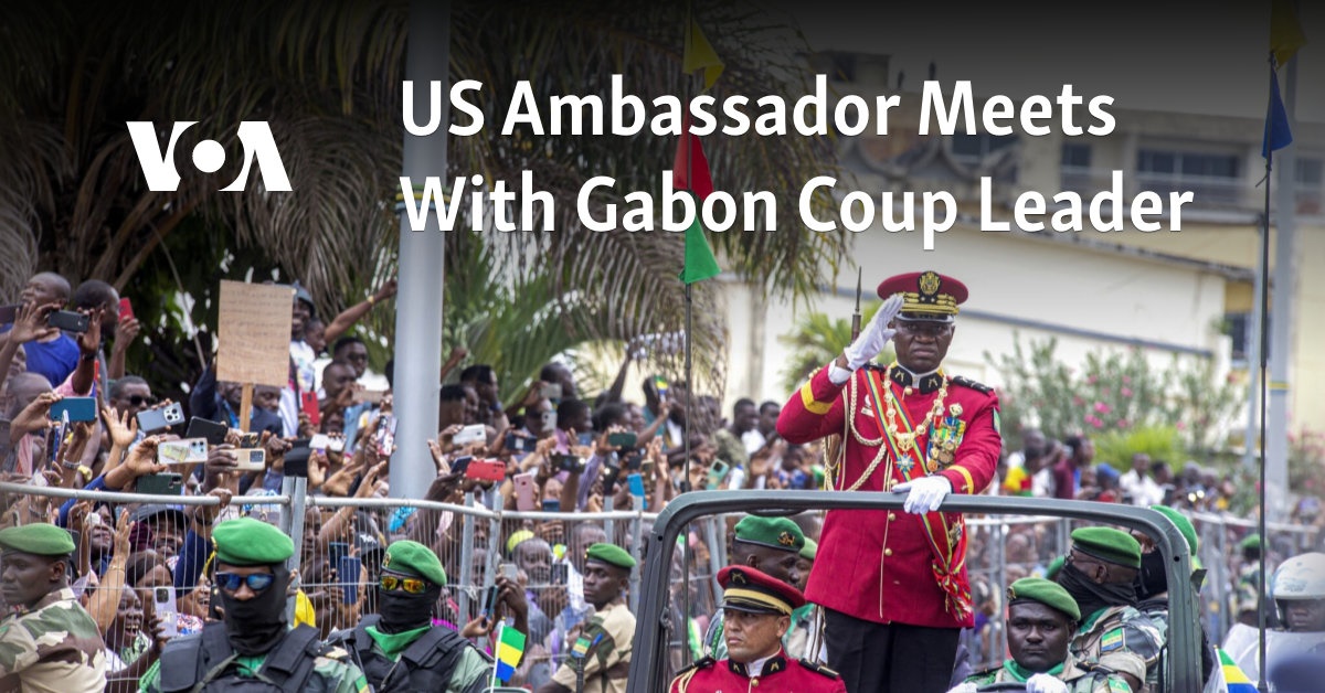 US Ambassador Meets With Gabon Coup Leader