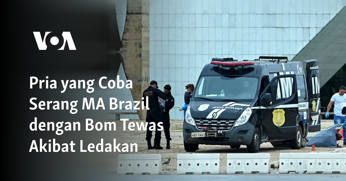 Pria yang Coba Serang MA Brazil dengan Bom Tewas Akibat Ledakan