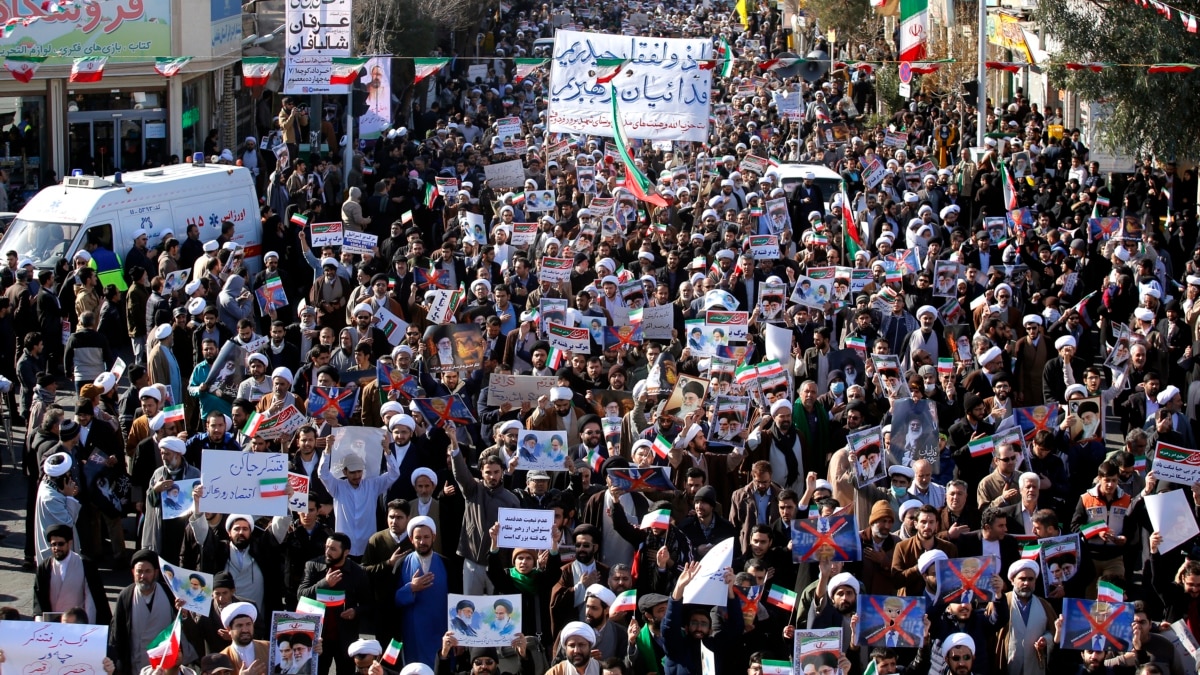 Pro-Government Rallies Follow Days of Protests in Iran