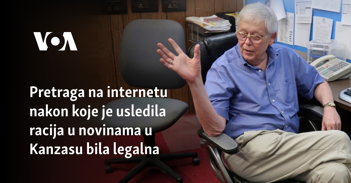 Pretraga na internetu nakon koje je usledila racija u novinama u ...