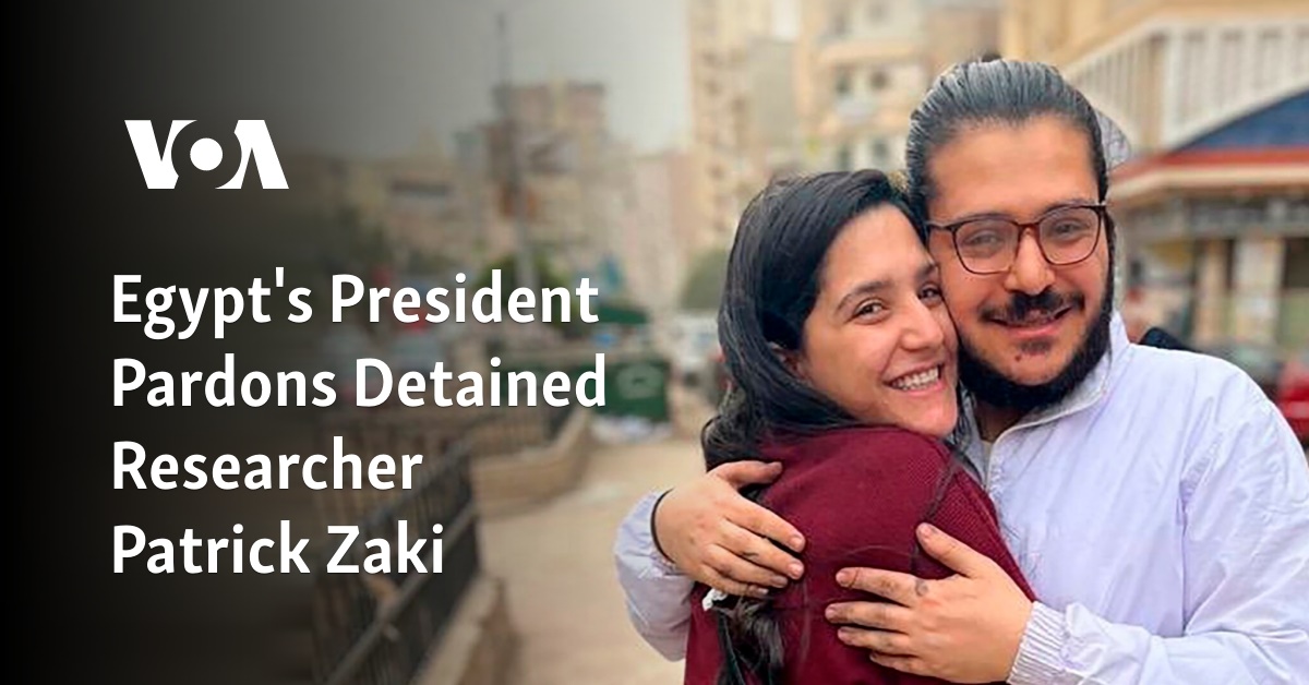 Egypt's President Pardons Detained Researcher Patrick Zaki