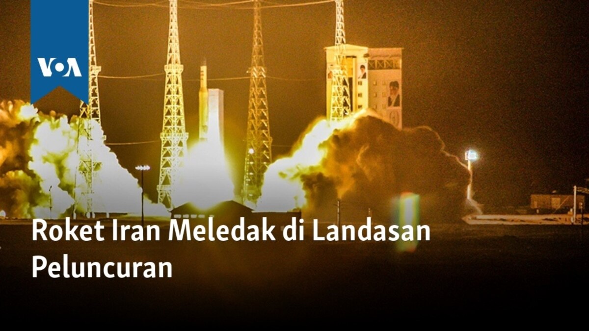 Roket Iran Meledak di Landasan Peluncuran