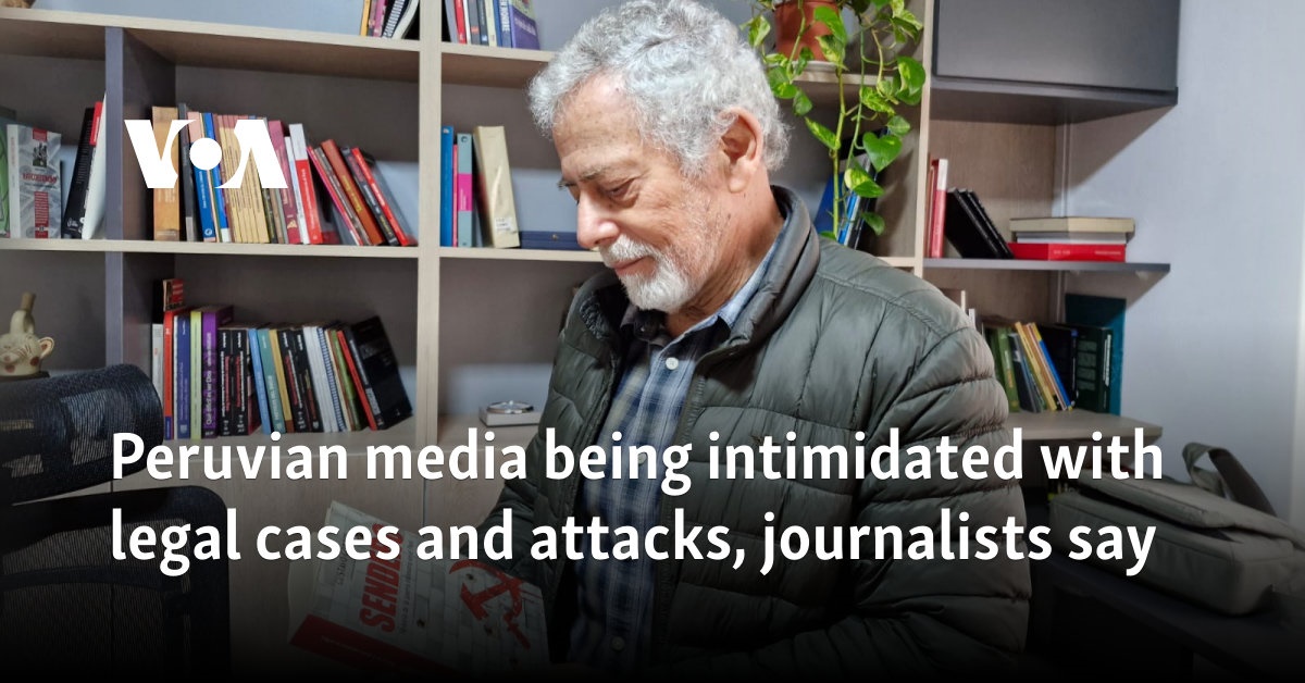 Peruvian media being intimidated with legal cases and attacks ...