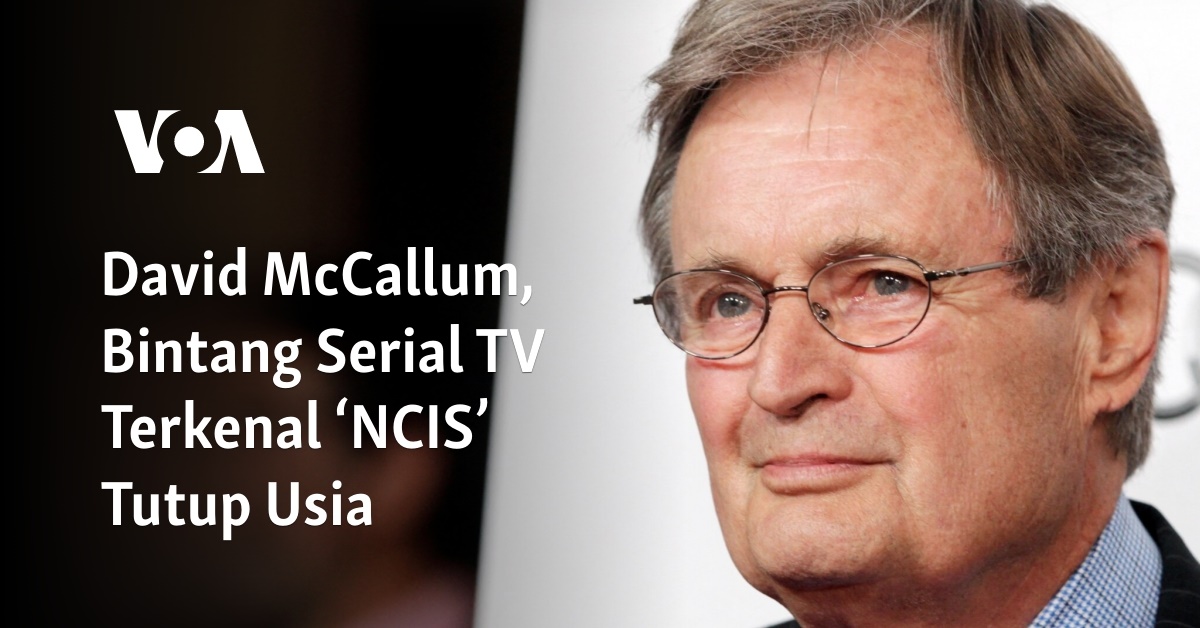 David McCallum, Bintang Serial TV Terkenal ‘NCIS’ Tutup Usia