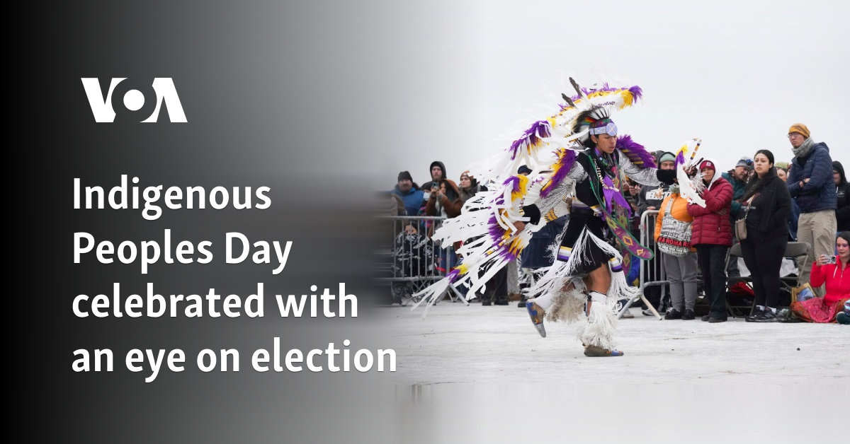 Indigenous Peoples Day celebrated with an eye on election