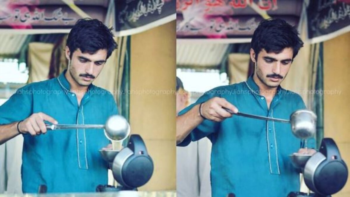Handsome Pakistani Tea Seller Catches Eyes