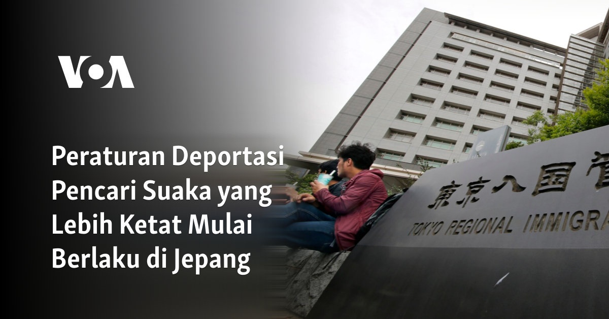 Peraturan Deportasi Pencari Suaka yang Lebih Ketat Mulai Berlaku di Jepang
