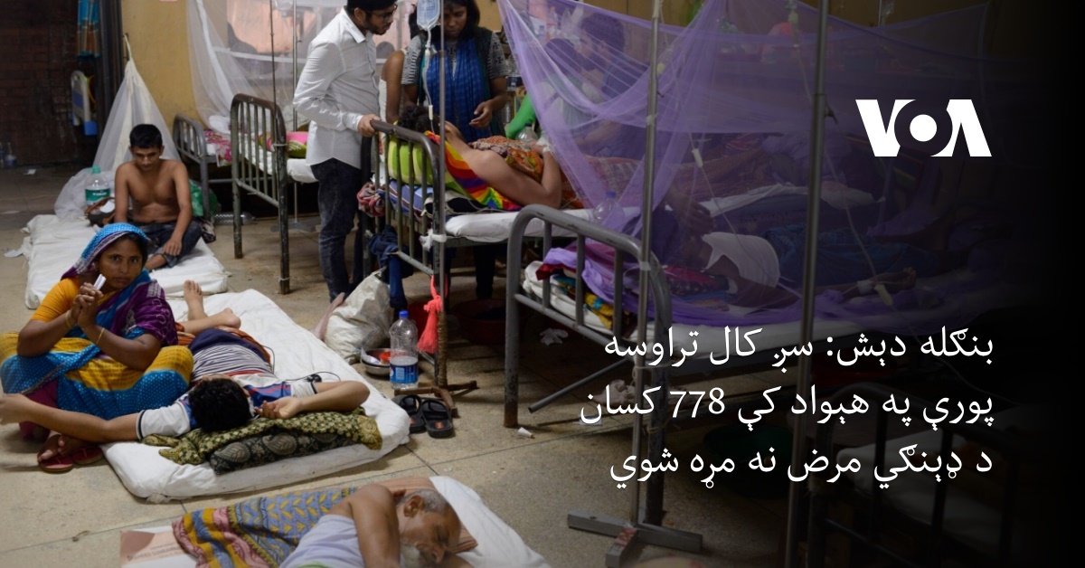 بنګله دېش سږ کال تراوسه پورې په هېواد کې 778 کسان د ډېنګي مرض نه مړه شوي