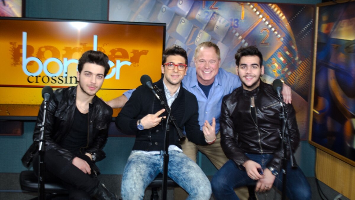 Italian Music Trio Il Volo Makes an Appearance on Border Crossings