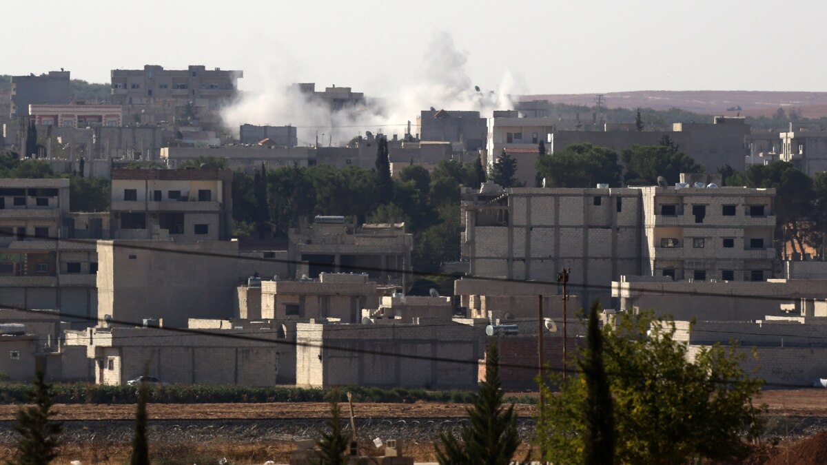 Mortar Shell Wounds 5 in Turkish Home Near Kobani
