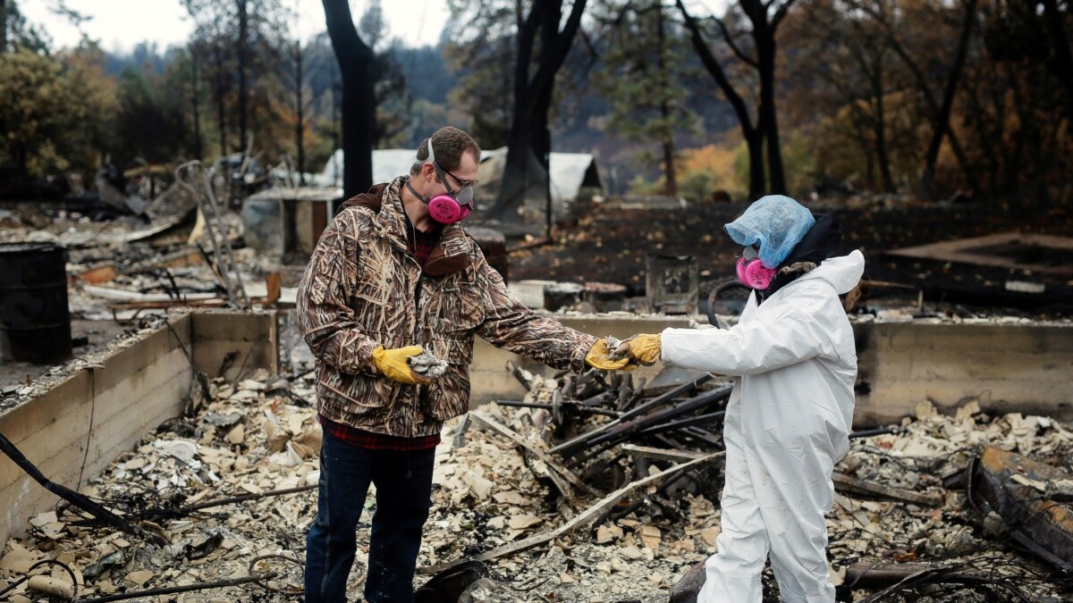 As Wildfires Destroy Towns, Health Threats Arise