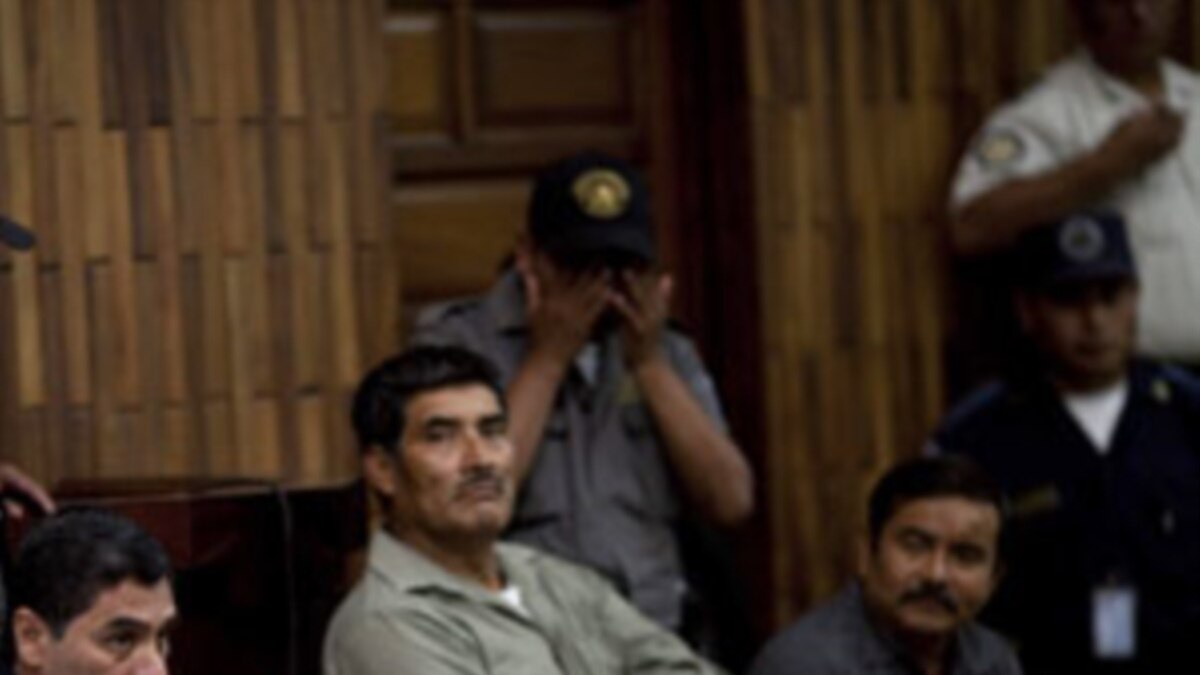 Guatemala 1982 Massacre Trial Begins