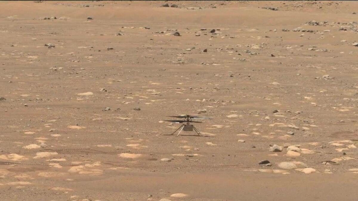 NASA’s Ingenuity helicopter Begins a Slow Spin Test of its Blades ...