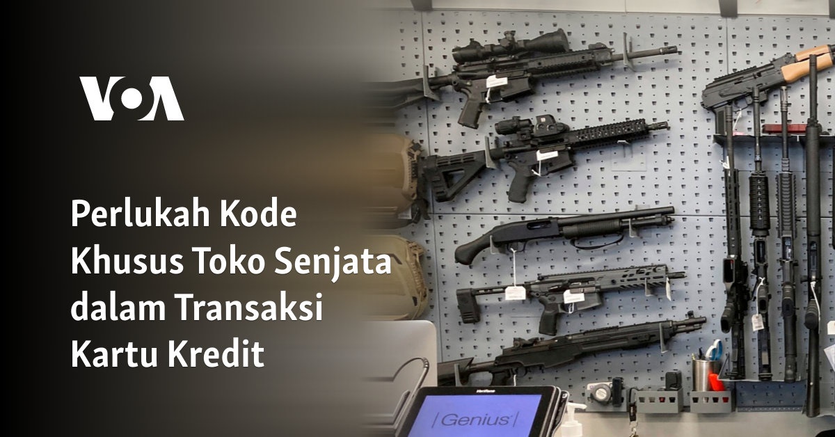 Perlukah Kode Khusus Toko Senjata dalam Transaksi Kartu Kredit