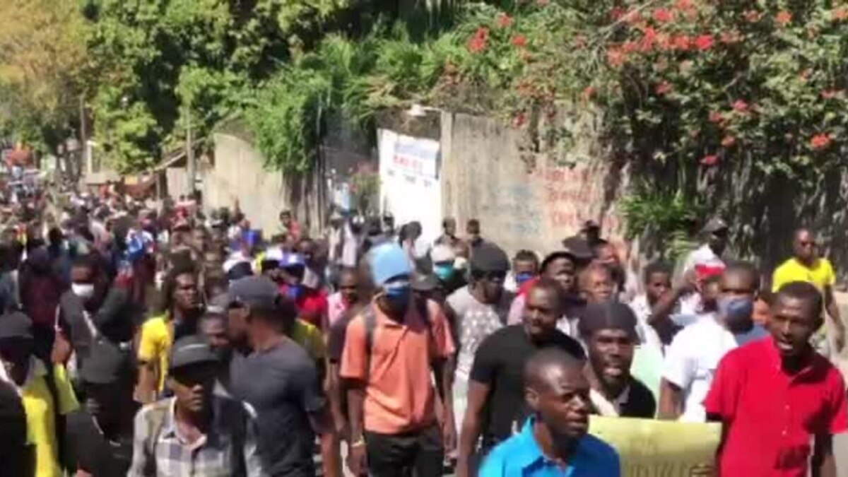 Haiti Anti-Government Protest Feb 10