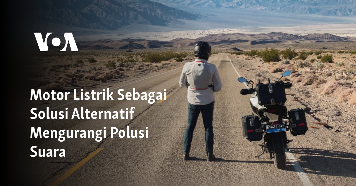 Motor Listrik Sebagai Solusi Alternatif Mengurangi Polusi Suara