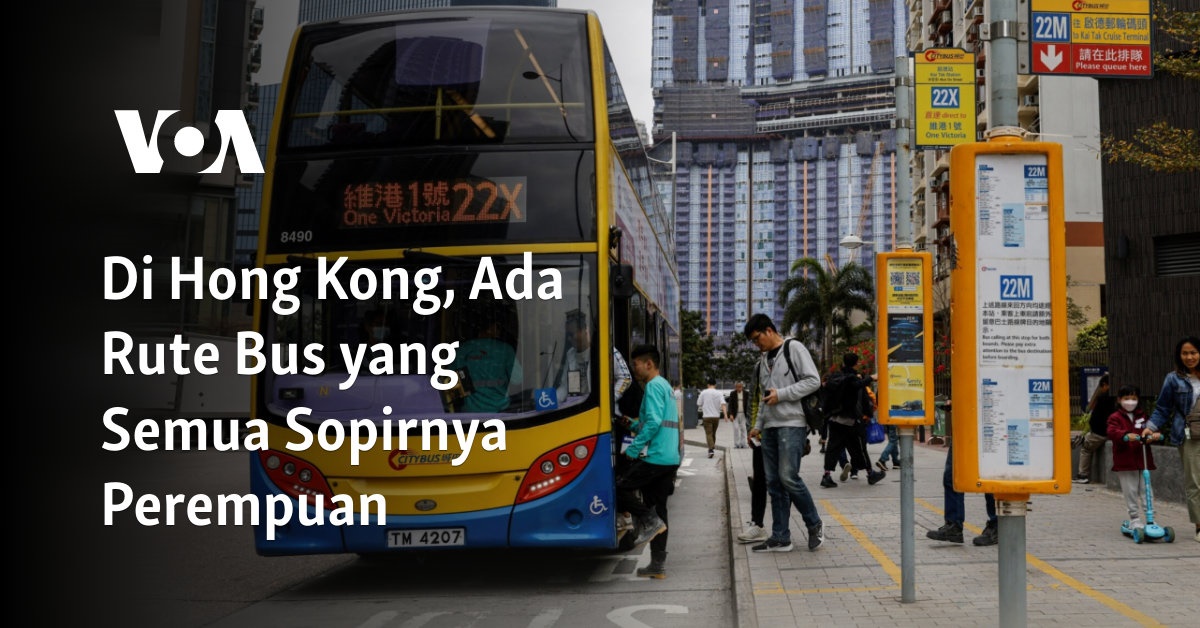 Di Hong Kong, Ada Rute Bus yang Semua Sopirnya Perempuan