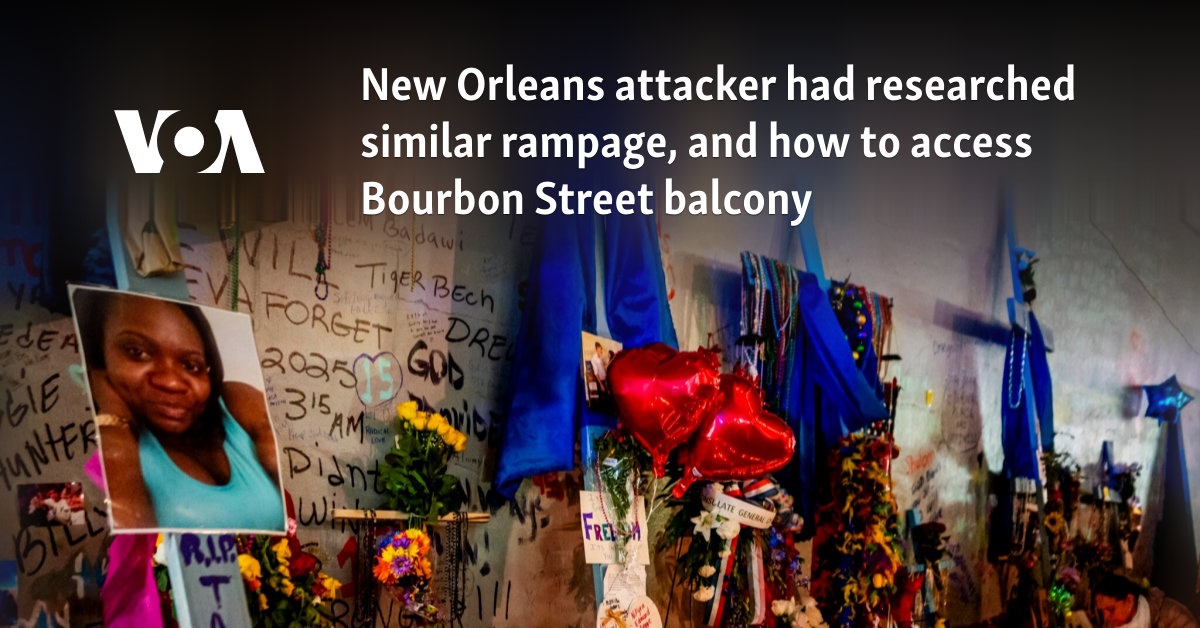 New Orleans attacker had researched similar rampage, and how to access ...
