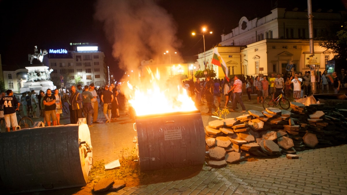 Protests in Bulgaria