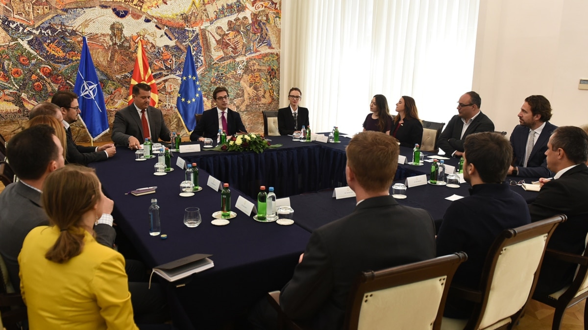 Пендаровски прими претставници на Американската стопанска комора во Македонија