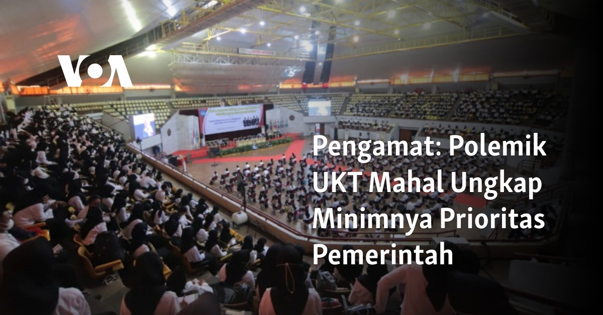 Pengamat: Polemik UKT Mahal Ungkap Minimnya Prioritas Pemerintah