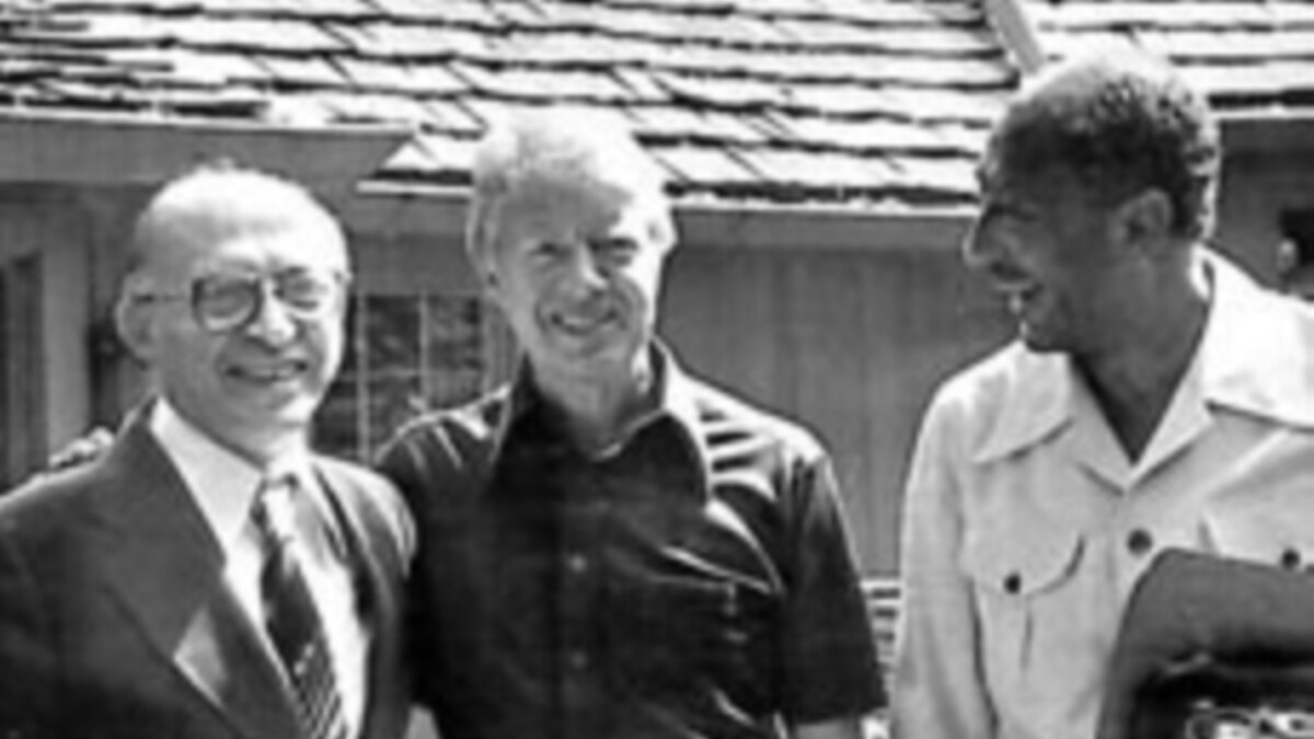 American History: Carter Brings Egypt, Israel Together in Peace Treaty